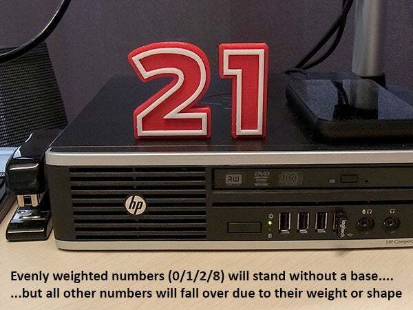 Free STL file Outstanding Numbers 🔢・Object to download and to 3D print ...