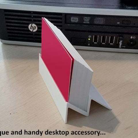 Download free STL file Bsiness Card Dispenser / Holder • 3D printing ...