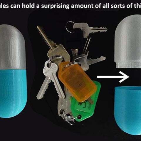 Download free 3D print files Capsules ・ Cults