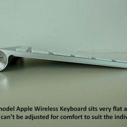 Download free 3D printer designs Apple Keyboard Risers ・ Cults