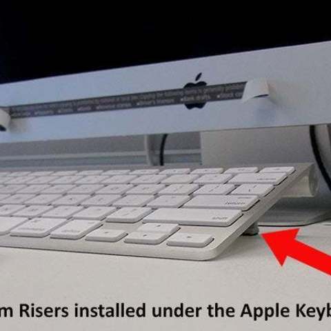 Download free 3D printer designs Apple Keyboard Risers ・ Cults