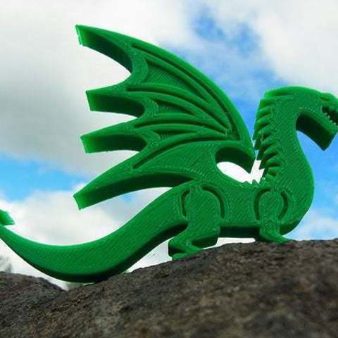 Download free STL file Dragon • 3D printable model ・ Cults