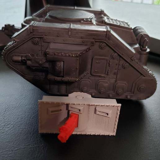 Download free STL file Sigilates Hull sponson for Leman Russ retrofit ...