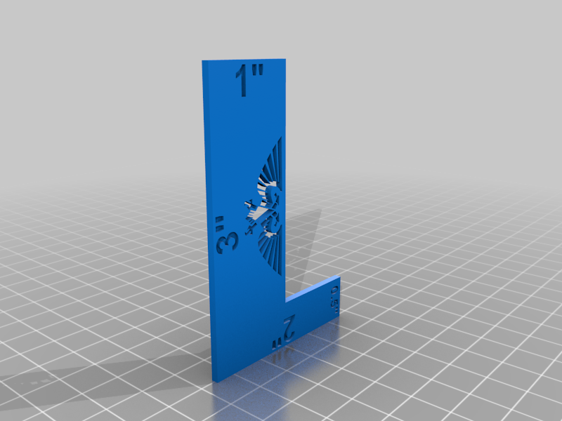 Fichier STL gratuit Un outil de mesure rigide Warhammer 40k pour la ...