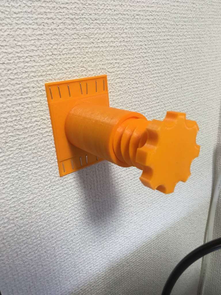 Free 3D file on wall filament holder・Model to download and 3D print・Cults