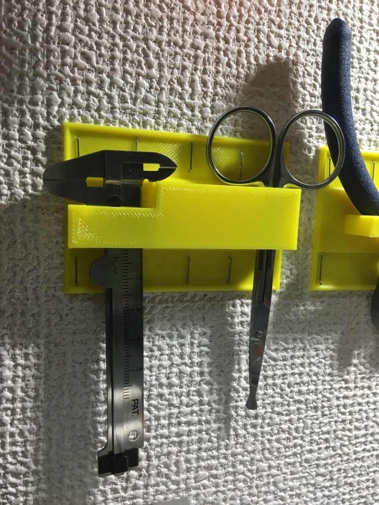 Free 3D file on_wall_tool_holder_1~3・3D printer model to download・Cults