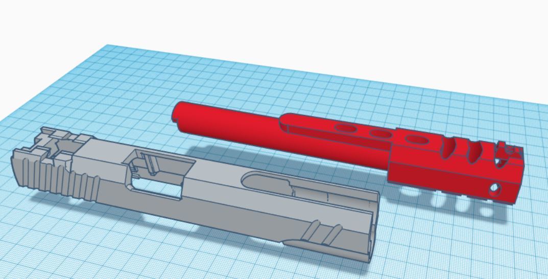 Download STL file HiCapa STI/Open Slide Concept w/Outer barrel • 3D ...