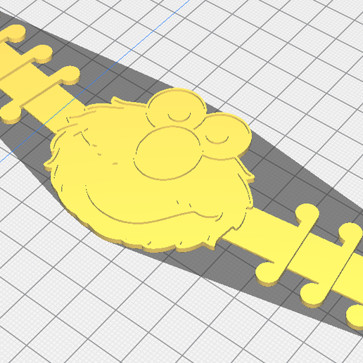 Download free STL file Elmo mask strap • 3D printable model ・ Cults