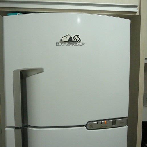 Download free STL file Snoopy refrigerator magnet - Imã de Geladeira ...