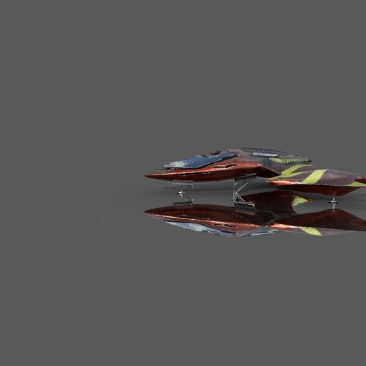Download STL file spaceship • 3D print model ・ Cults