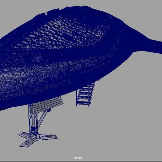 Download STL file spaceship • 3D print model ・ Cults