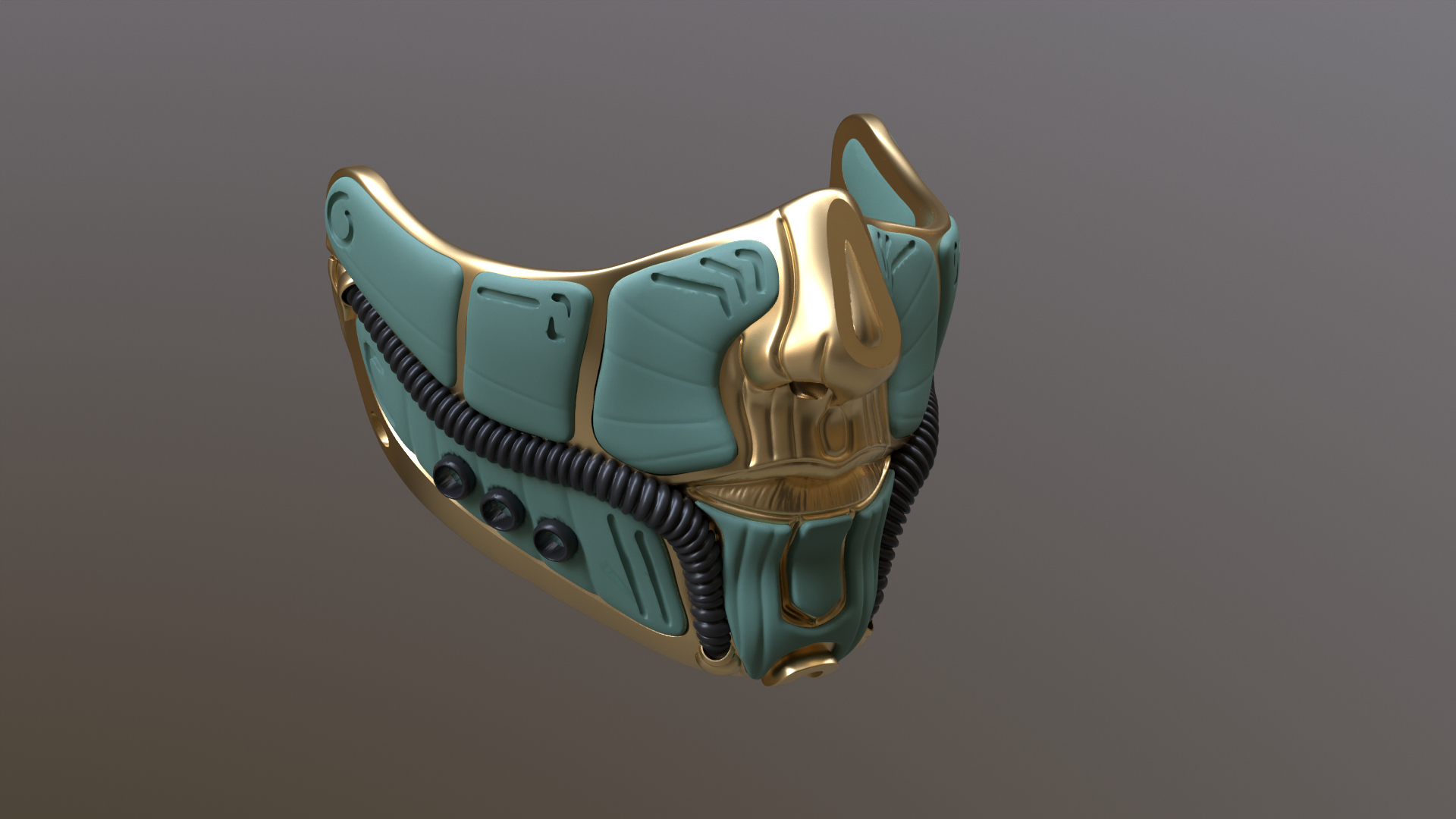 STL file Metropolis mask - single and multimaterial・3D printable model ...