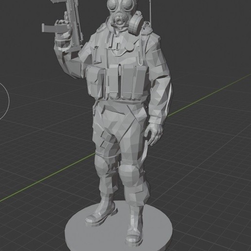 Download 3D printing templates SAS Agent - Counter Strike - CSGO ・ Cults