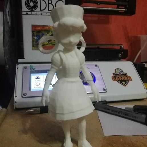 Download 3D print files Nurse Joy from pokemon saga ・ Cults