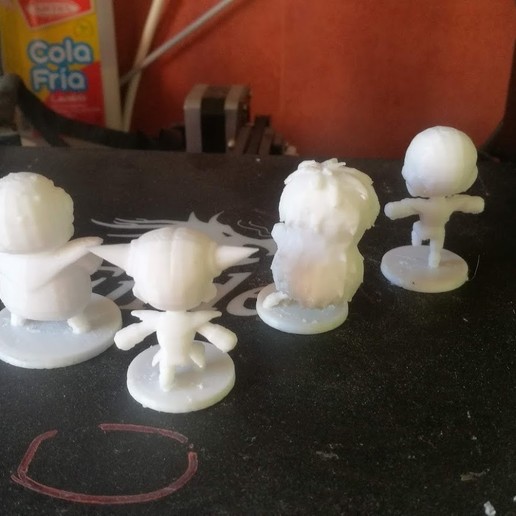Download 3D printing files Ginyu Force chibi ・ Cults
