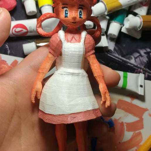 Download 3D print files Nurse Joy from pokemon saga ・ Cults