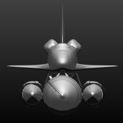 Download STL file Space Shuttle file STL for all 3D printer, two ...