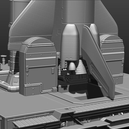 Download STL file Space Shuttle file STL for all 3D printer, two ...