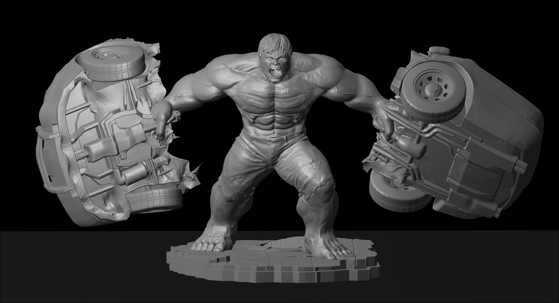 The Incredible Hulk 2008 Toys
