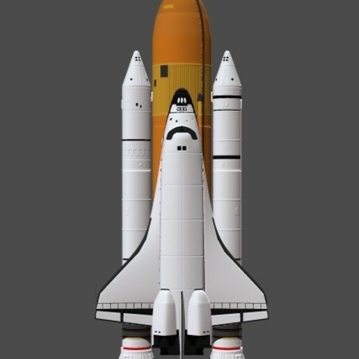 Download STL file Space Shuttle file STL for all 3D printer, two ...