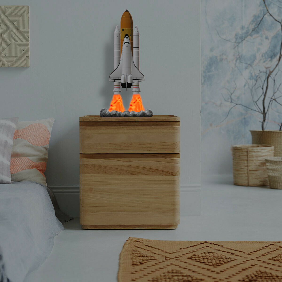 3D file Space Shuttle file STL for all 3D printer, two versions on ...