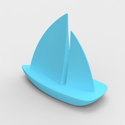 STL files for 3D printer Sailboat ・ Cults