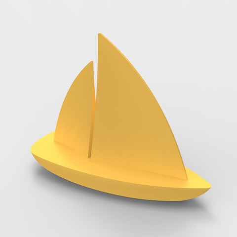 Download free STL files Sailboat ・ Cults