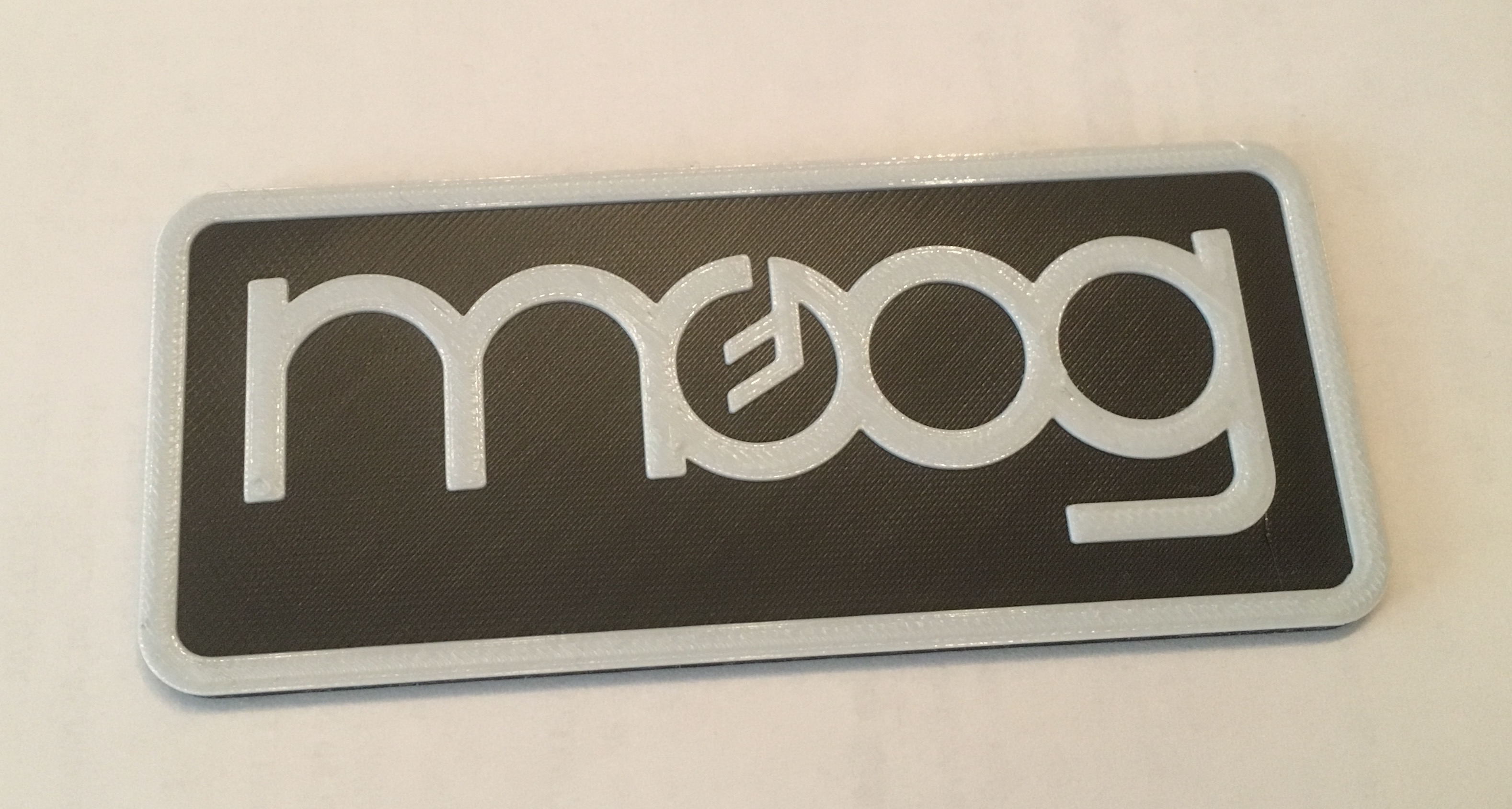 Télécharger fichier STL LOGO MOOG MINIMOOG • Modèle imprimable en 3D ...