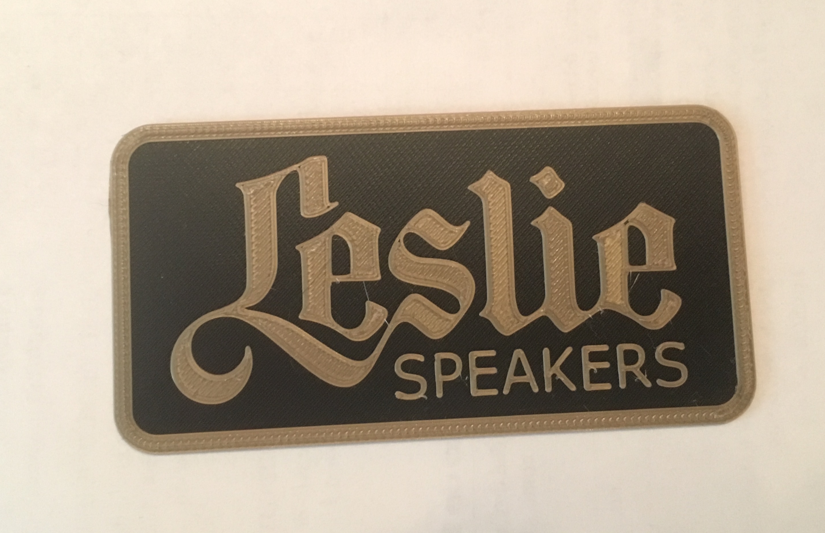 Descargar archivo STL Leslie speaker logo • Plan imprimible en 3D ・ Cults