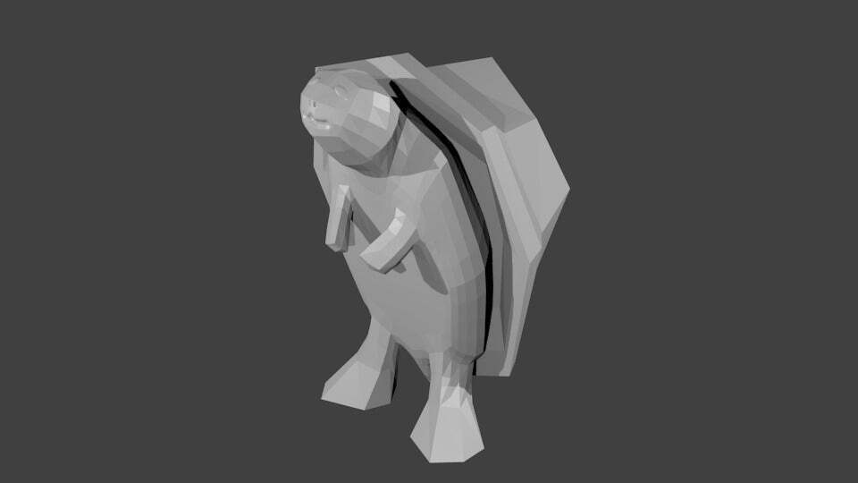 Free STL file Pencil Holding Turtle・3D print design to download・Cults