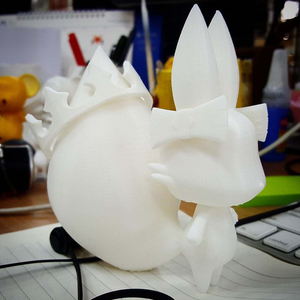 Free STL file Tama in World of Final Fantasy 🗺️・3D printer model to ...