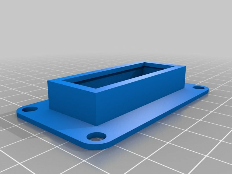 Free STL file 7-Segment 4-Digit Display Mount・3D printable object to ...