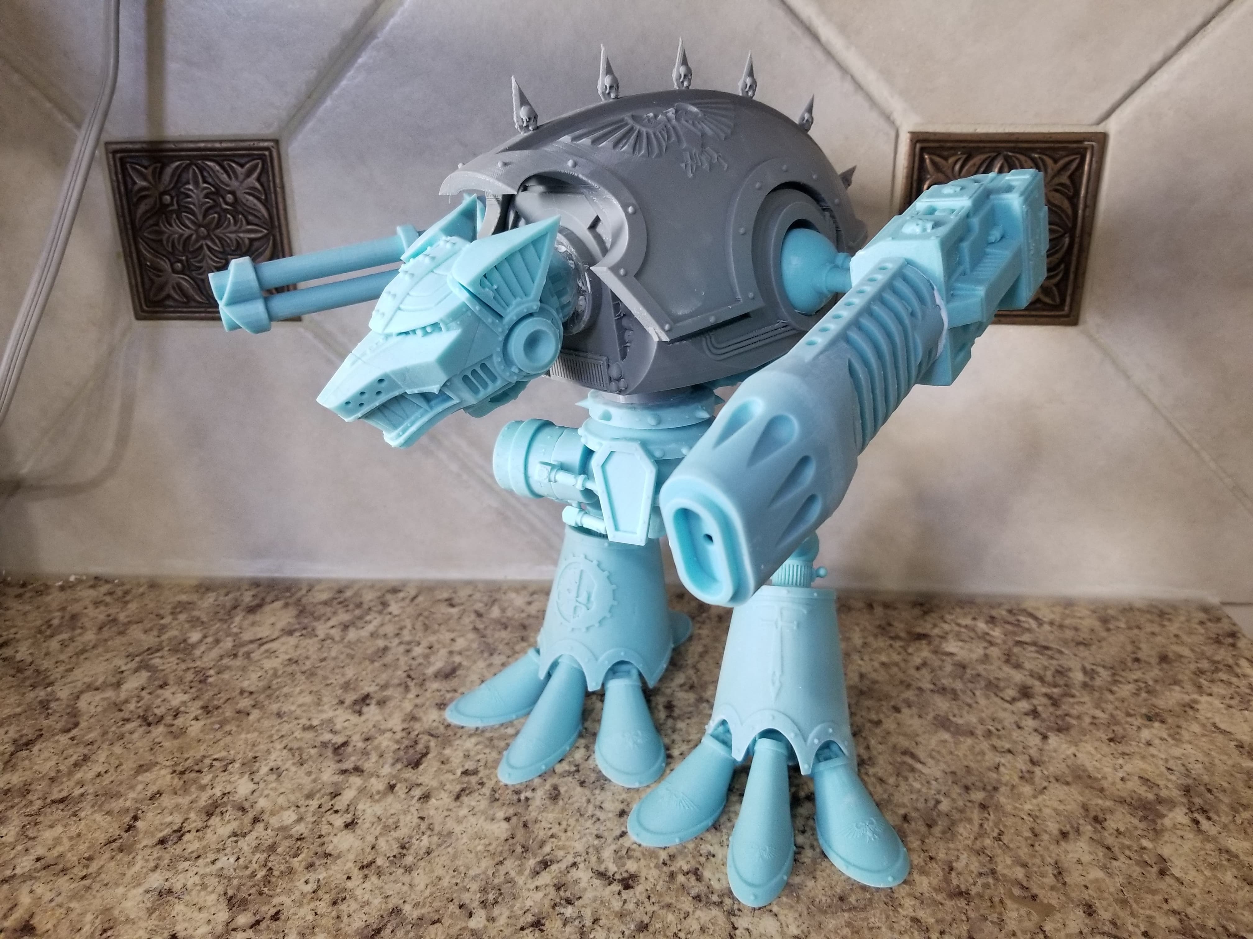 Free STL file Updated Armorcast style Wardog Titan ⚔・3D printing ...