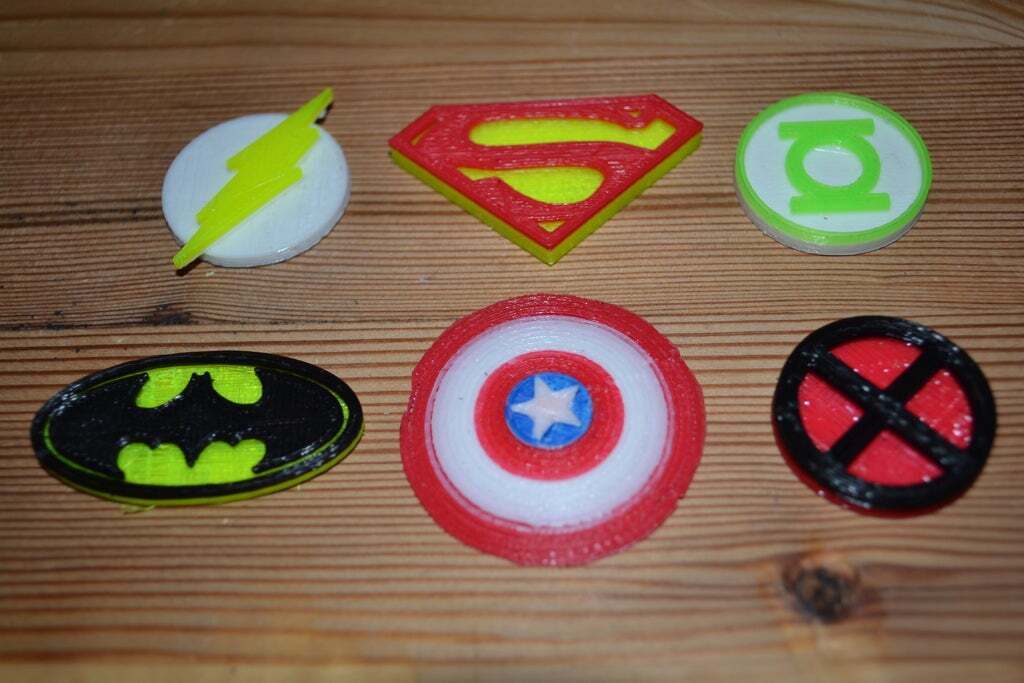 Free STL file Flash Logo 🦸・3D print object to download・Cults