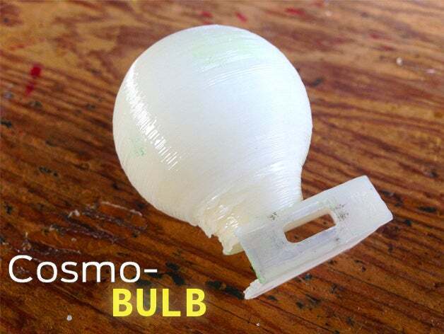 Free STL file Cosmo-Bulb・3D print object to download・Cults