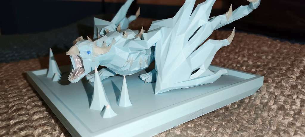 Free 3D file Vorkath + display - multicolor 🎨・3D print object to ...