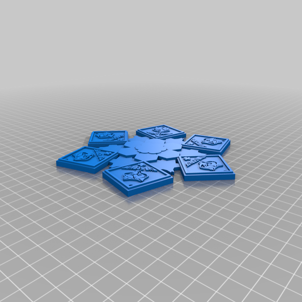 Free STL file Scouting Snowflake Ornaments・3D printer design to ...
