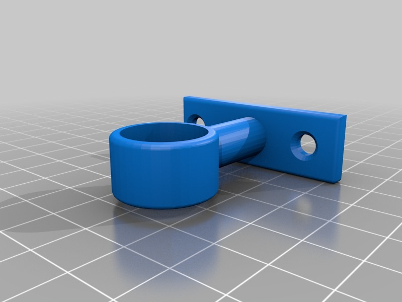 Free 3D file curtain bar holder・3D printing idea to download・Cults