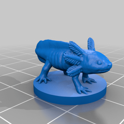 Download free 3D printer templates Axolotl ・ Cults