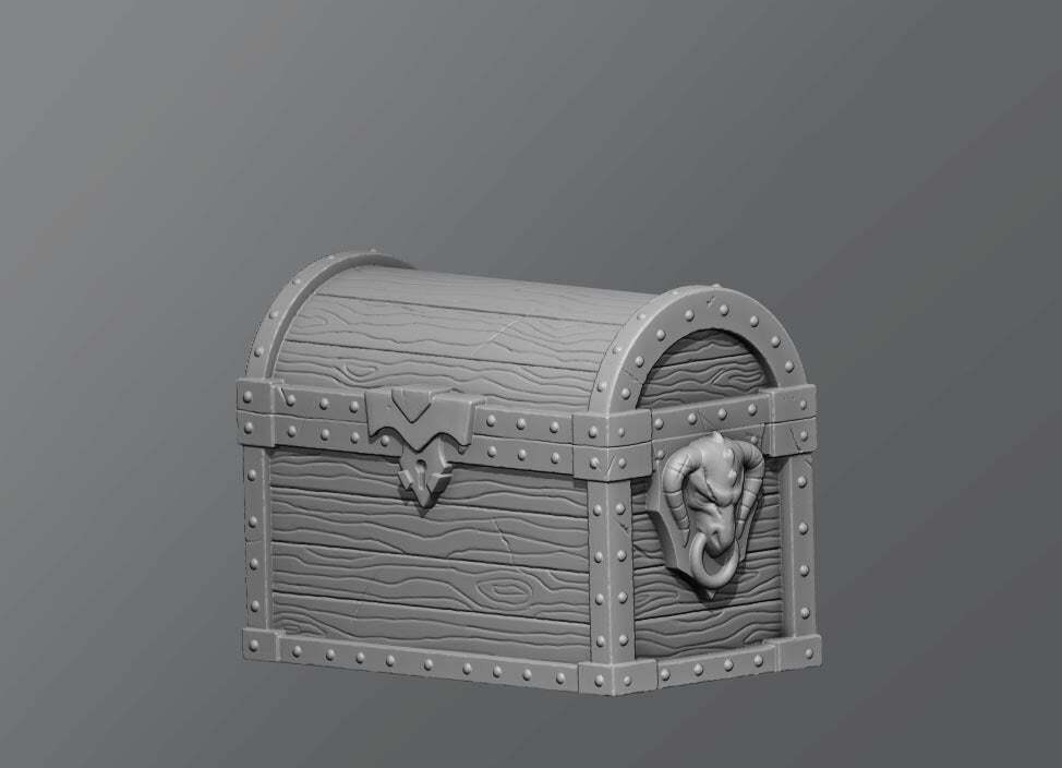 Free STL file Chest 🎲・3D printer model to download・Cults