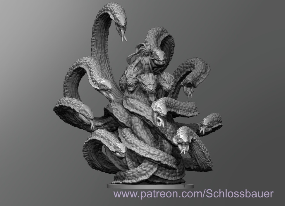 Free 3D file Castlevania Scylla 🎲・3D printable design to download・Cults