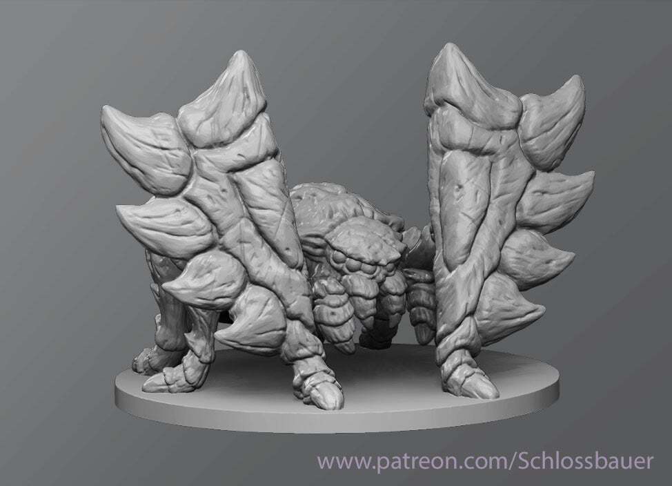 Free STL file Shield spider・3D print model to download・Cults
