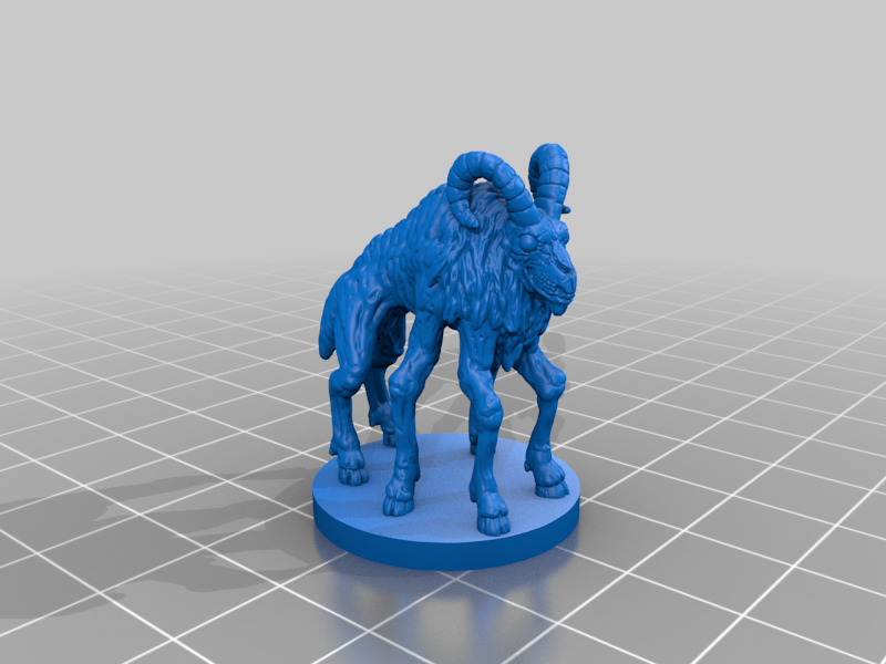 Free STL file Mutated Goat・3D printer model to download・Cults