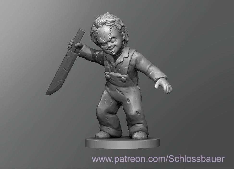 Free STL file Medieval Chucky 🎲・3D printable model to download・Cults