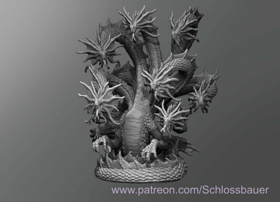 Бесплатный 3D файл Hydra・Шаблон для 3D-печати для загрузки・Cults