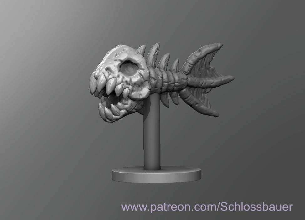 Free STL file Fishbone・3D printable model to download・Cults