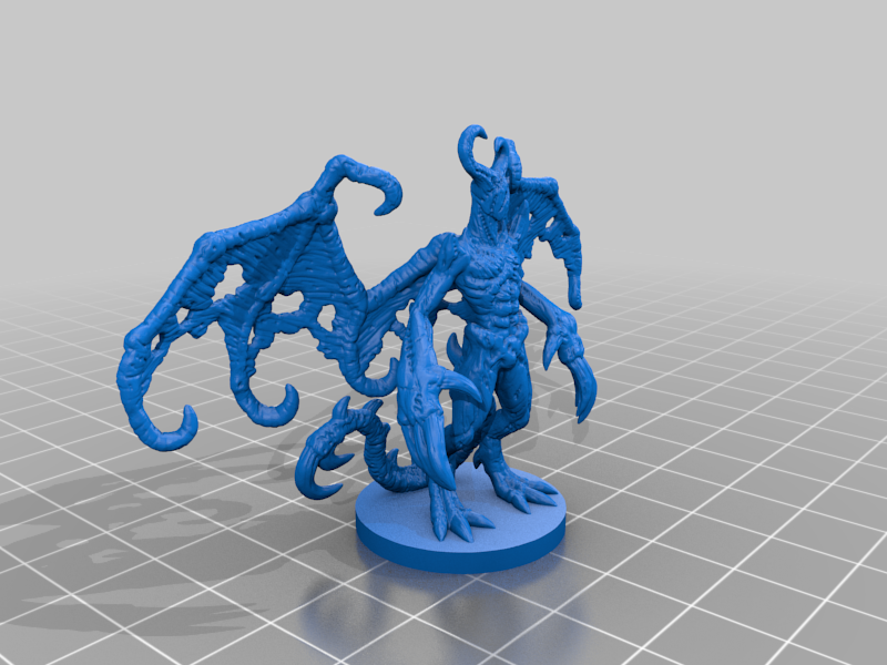 Free STL file Night Gaunt 🎲・3D printing idea to download・Cults