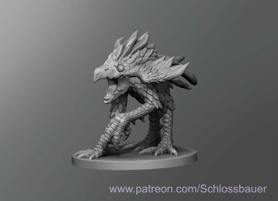 Free STL file Achaierai・3D print object to download・Cults