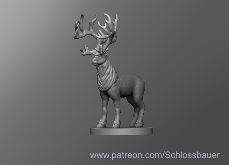 Free STL file Reindeer・3D printable model to download・Cults