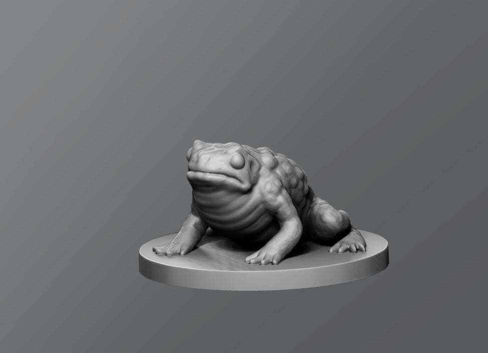 Free STL file Toad・Object to download and to 3D print・Cults